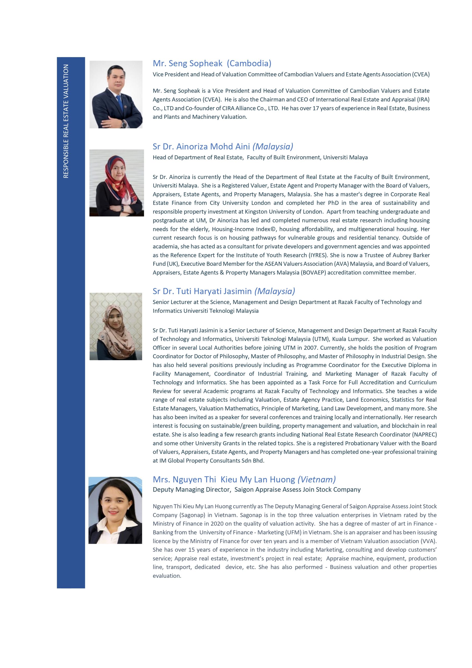 Congress speaker - AVA Malaysia